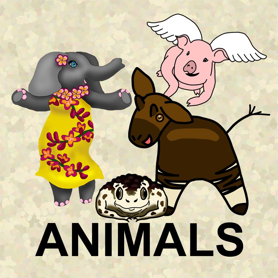 Animal Fabric Designs : Art and Design by Krystine Kercher