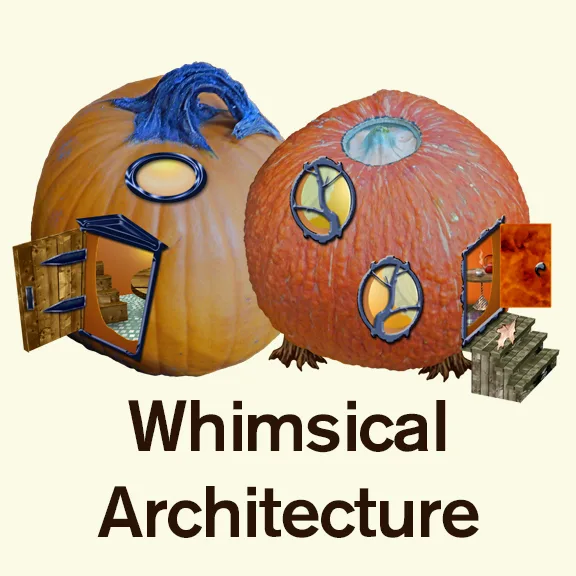 Whimsical Architecture : Art and Design by Krystine Kercher