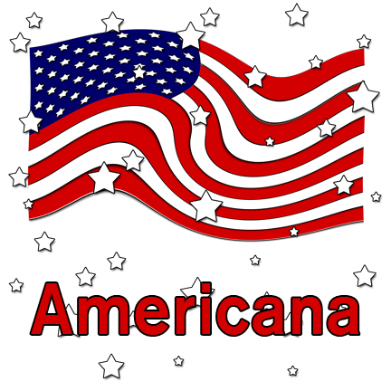 Americana : Art and Design by Krystine Kercher