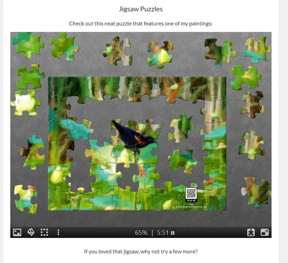 Puzzle Therapy : Art and Design by Krystine Kercher